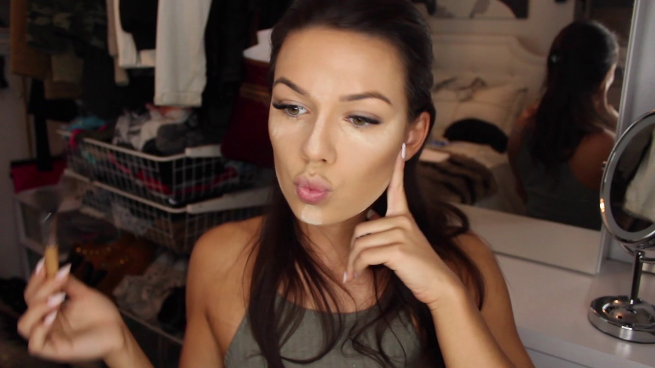my first ever makeup tutorial! - YouTube