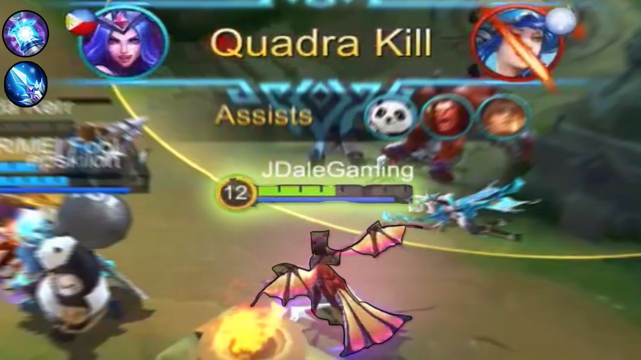 Mobile Legends Alice SPELL VAMP Build Full Gameplay + QUADRAKILL! - YouTube