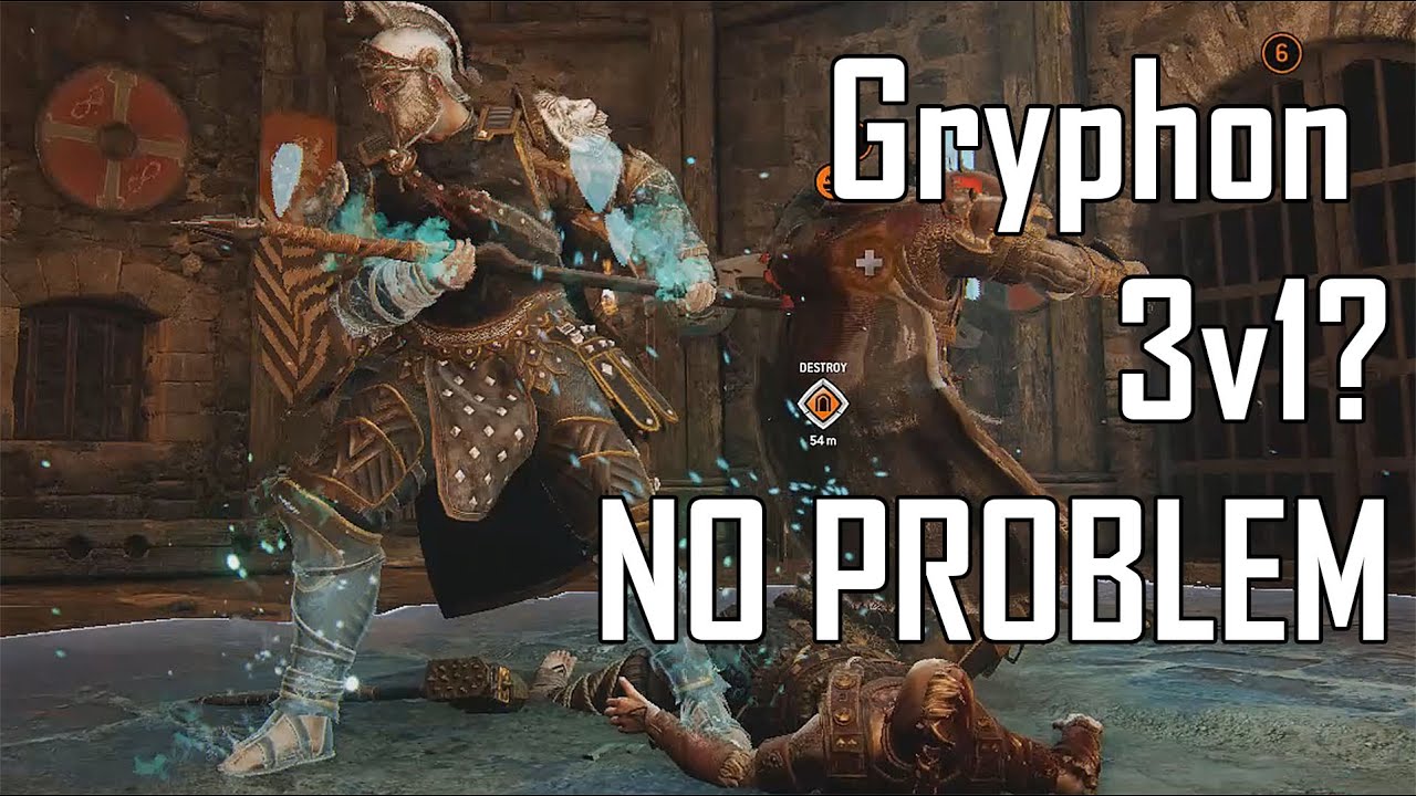 Rep 30 Gryphon 3v1? No Problem! For Honor - Road to Rep 70 Gryphon ...