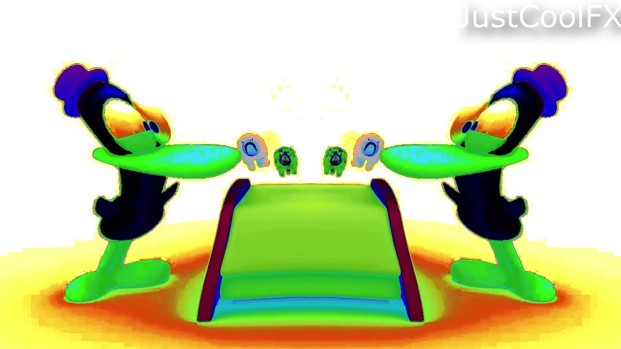 Pocoyo Five Little Aliens Effects MIRROR Flip Effects - YouTube