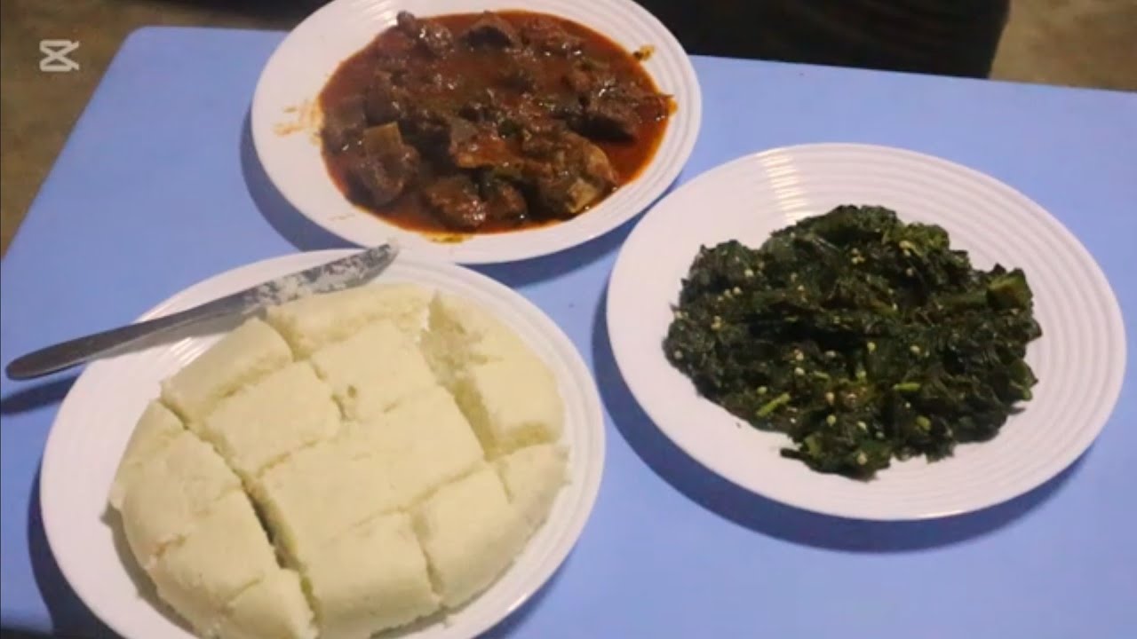 HOW TO COOK KENYAN MURENDA, BEEF STEW AND UGALI - YouTube