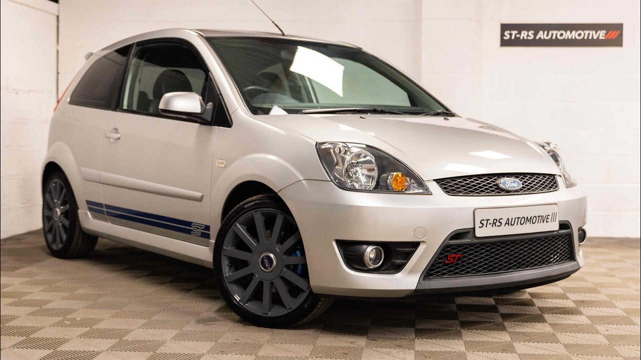 2008 Ford Fiesta ST150 - Moondust Silver 76,000 miles - YouTube