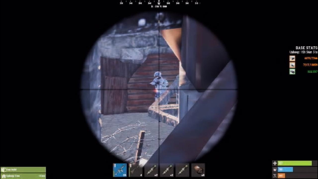 Rust Console RAID DEFENSE 1v12 - YouTube