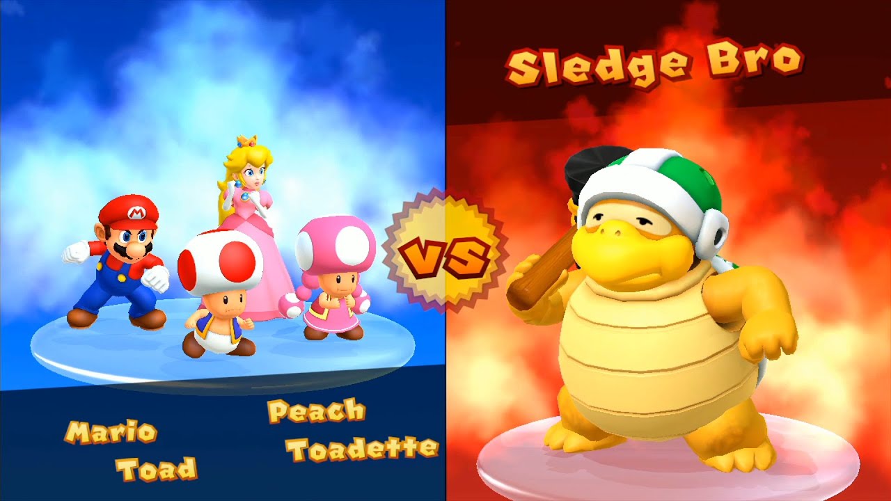 Mario Party 10 Mario Party - Mushroom Park - Peach Vs Mario Vs Toad Vs ...