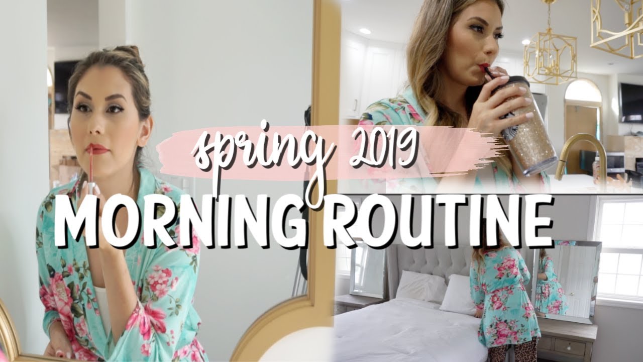 SPRING MORNING ROUTINE 2019 | PRODUCTIVE MORNING IN OUR NEW HOUSE! # ...