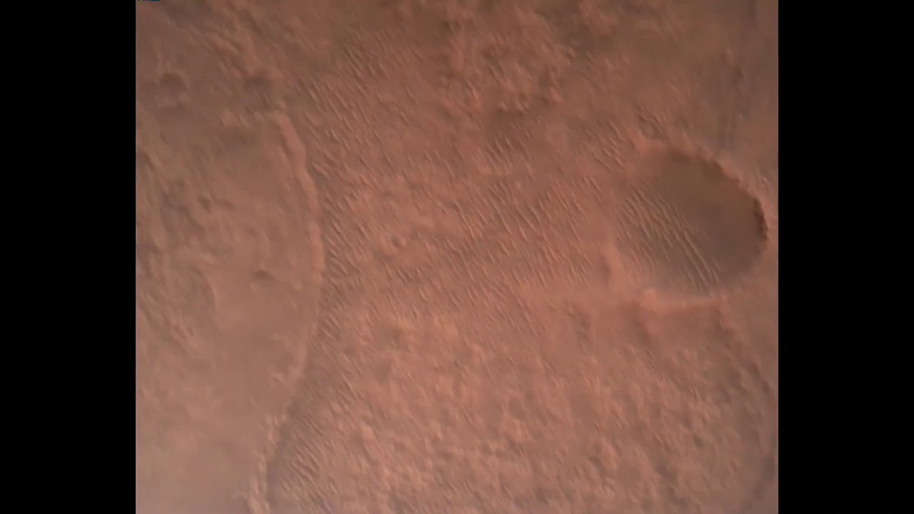 Perseverance's Descent & Touchdown on Mars: Rover Descent Camera POV ...
