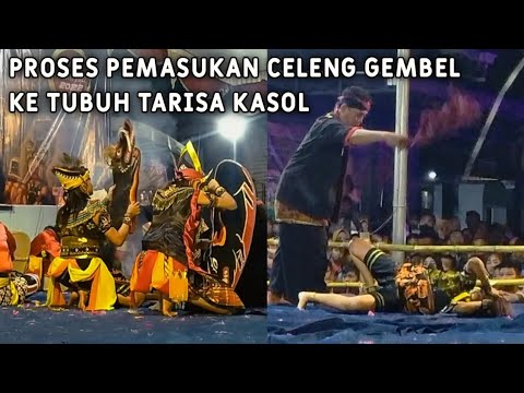 RITUAL ANGKER❗Reaksi TARISA KASOL Saat Kerasukan CELENG GEMBEL Feat Jaranan KENCONO MUDHO CREW 2022