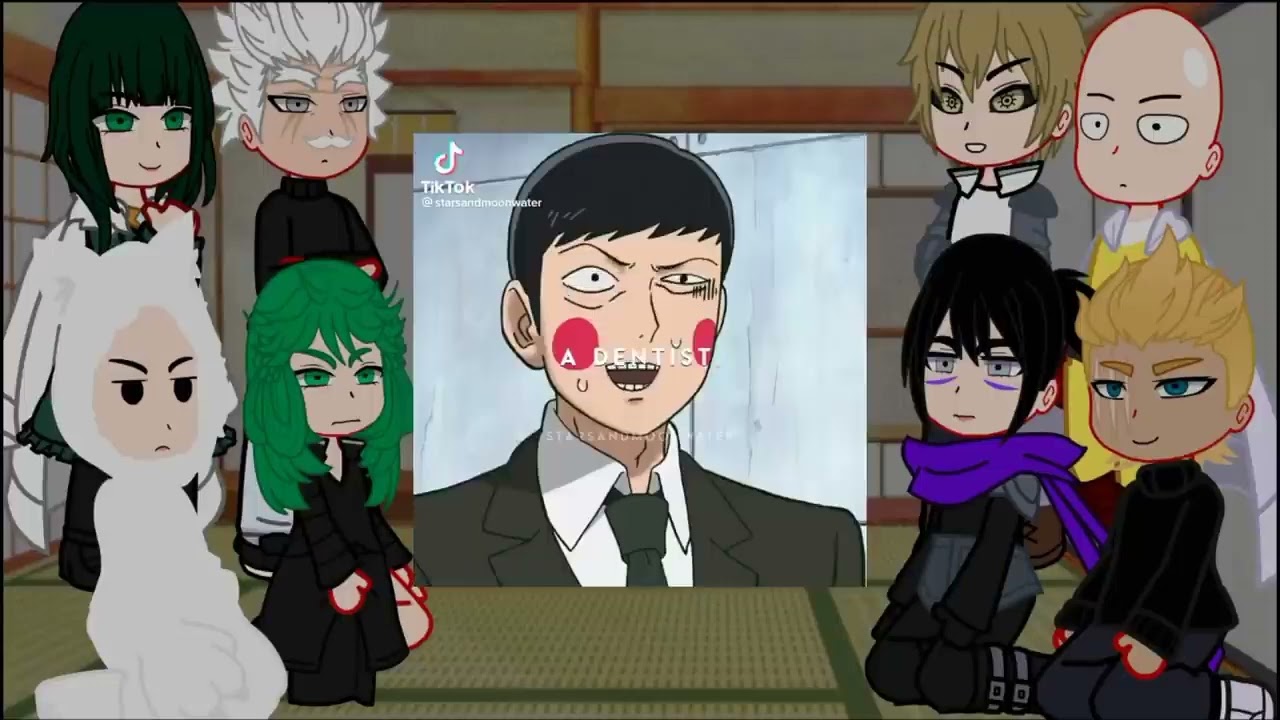 OPM characters react to Mob psycho 100 part 1 - YouTube