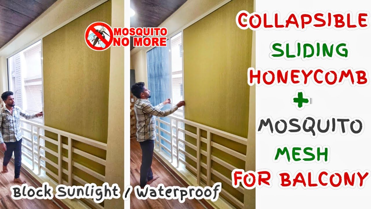Collapsible Honeycomb Mesh + Mosquito Net #hyderabad #waterproof 📞 ...