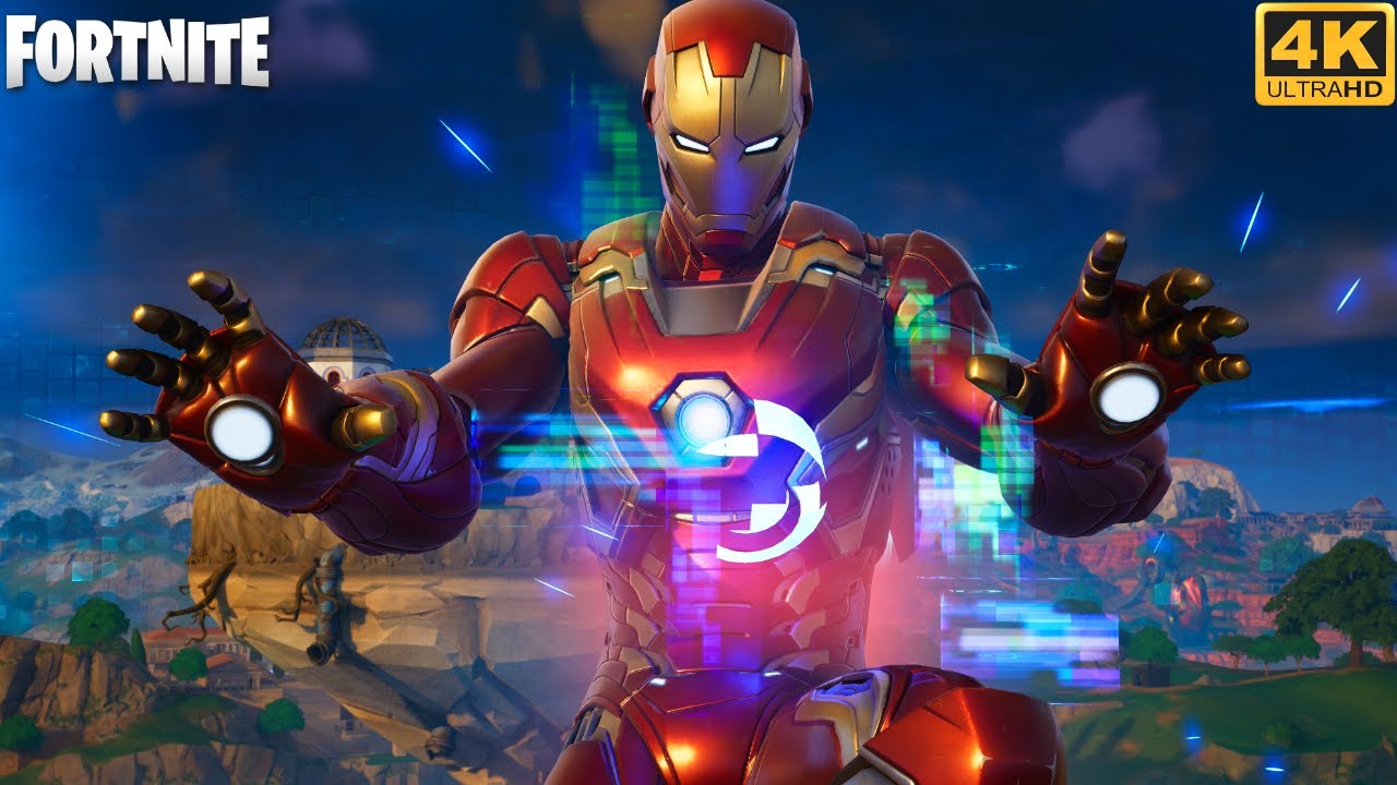 Iron Man MK 45 Gameplay - Fortnite (4K 60FPS) Re-Upload - YouTube