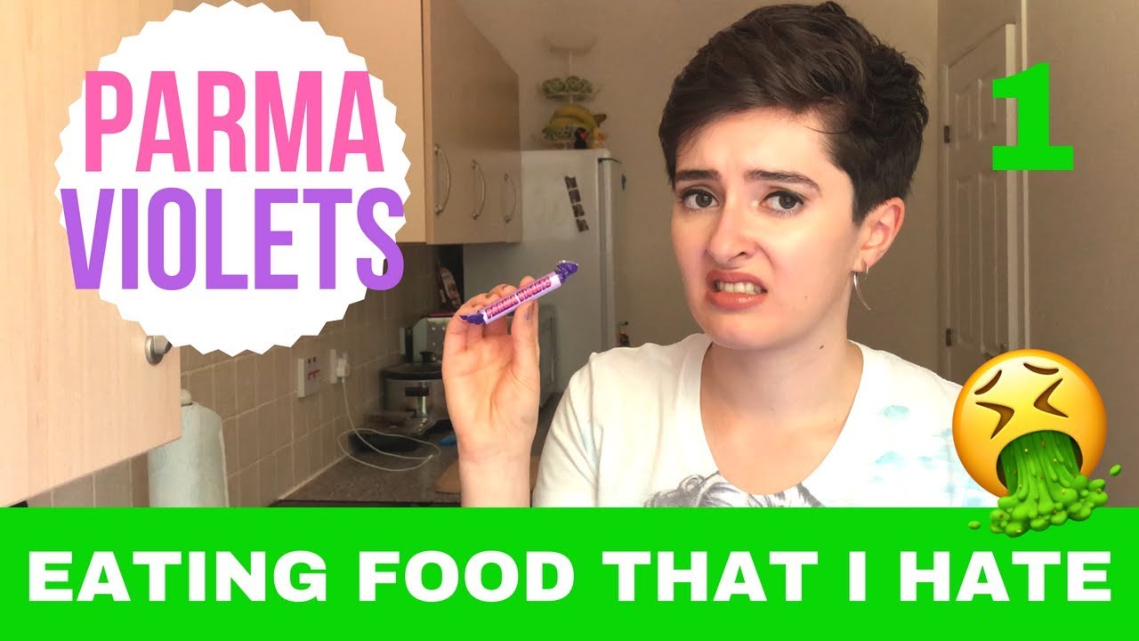 I REVIEW FOOD I HATE - Parma Violets - YouTube