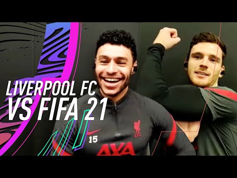 Alex Oxlade-Chamberlain is FUMING with his FIFA stats! | Liverpool FC vs FIFA 21