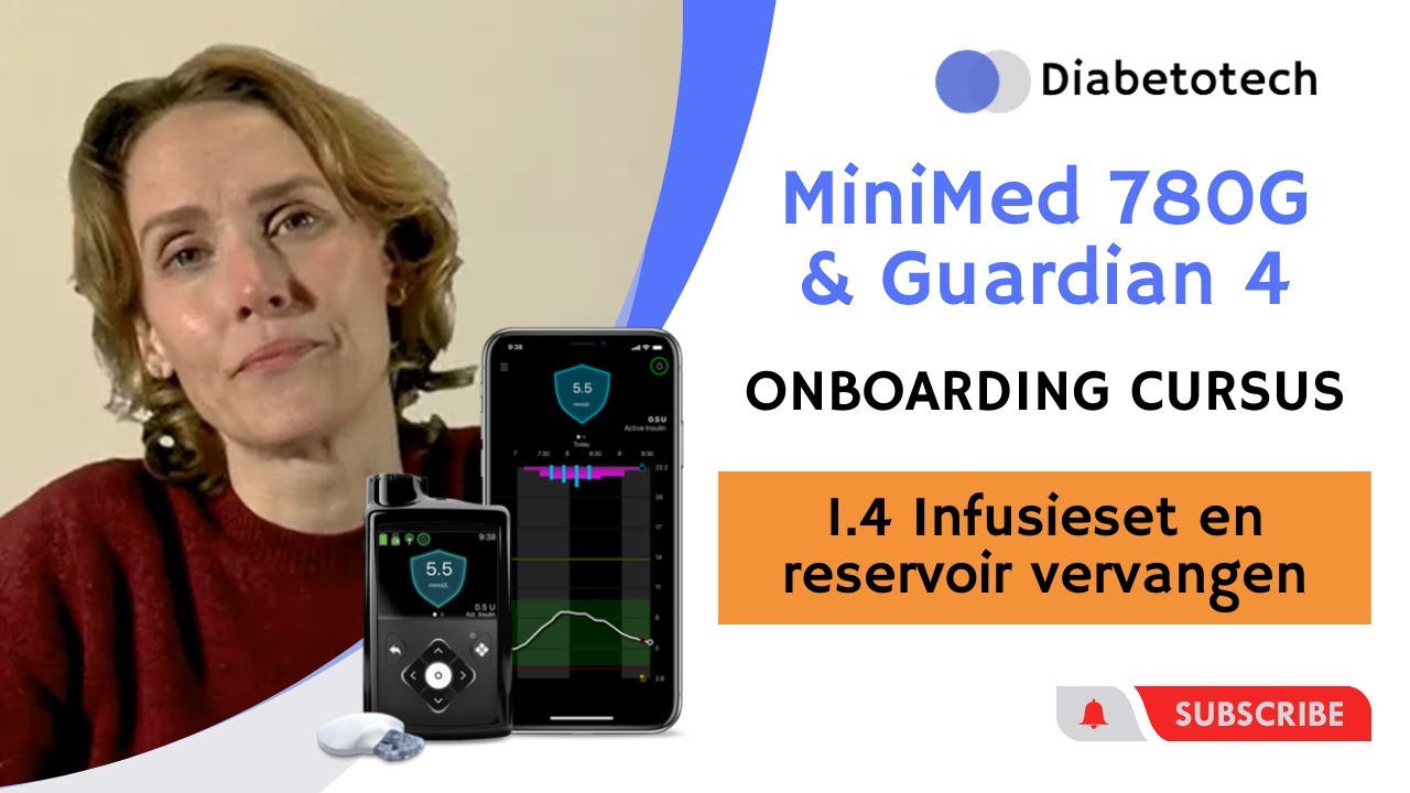 Hoe vervang je het infusieset en het reservoir bij de MiniMed 780G? - YouTube
