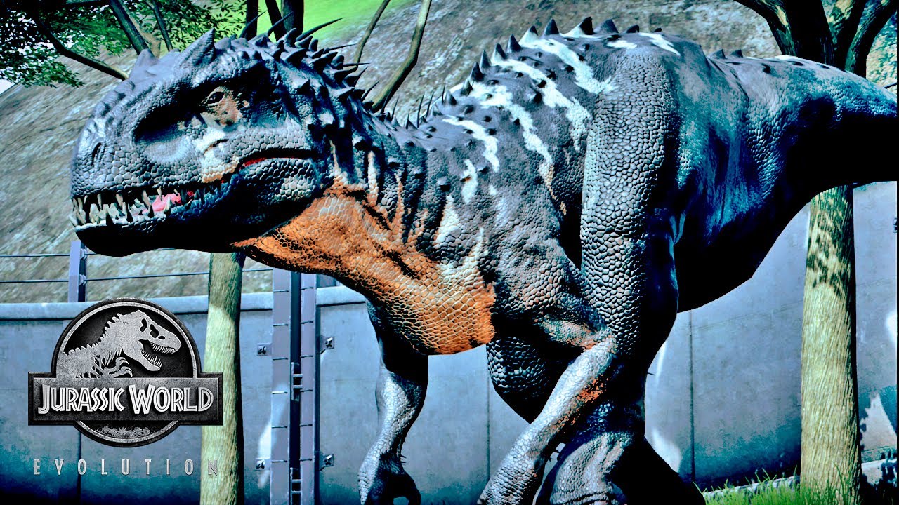INDOMINUS REX PRETO E BRANCO no Jurassic World Evolution #38 - YouTube