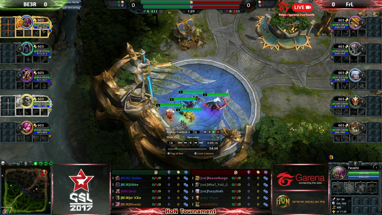 HoN Tour World finals NA/EU Qualifiers Game 1 - YouTube