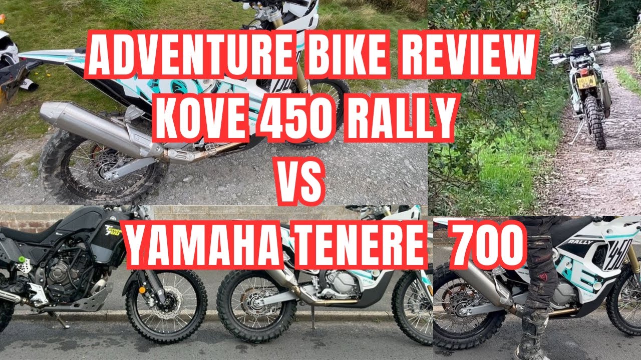 New Adventure Bike Review, Kove 450 Rally v Yamaha Tenere 700 ...