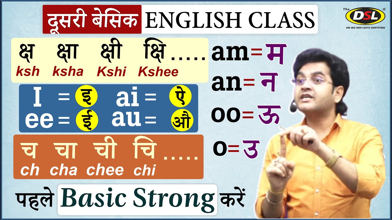 Basic Class 2 | अँग्रेजी सीखो अब बिलकुल ABCD.... से | Phonic Sounds ...