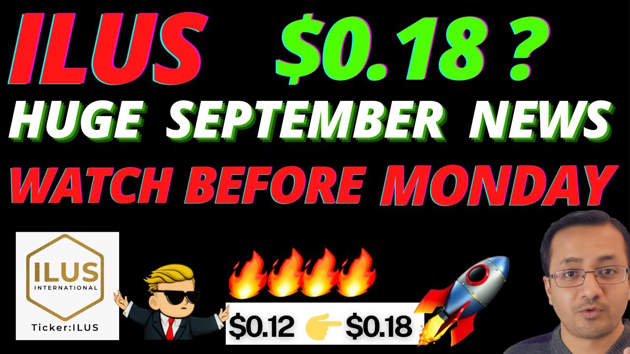 ILUS Stock News- WHY 2X? Can ILUS STOCK $0.18? $100M In Merger Coming ...