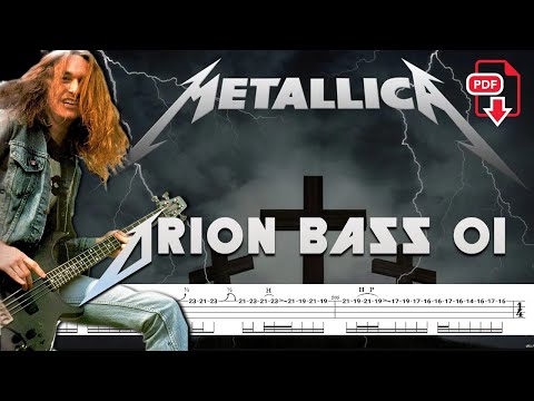 Metallica - Orion Part 01  (🔴Main Bass Guitar Tabs) By @ChamisBass #metalica #chamisbass #bass