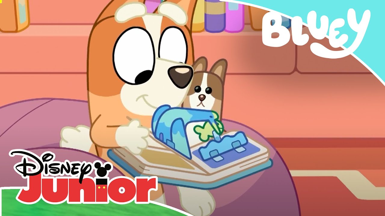 Bluey: El ratón de biblioteca | Disney Junior Oficial - YouTube