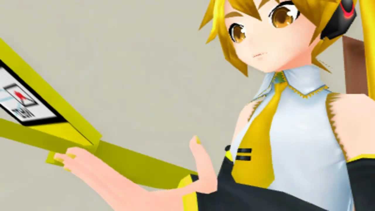 [MMD] - Neru and phone - YouTube