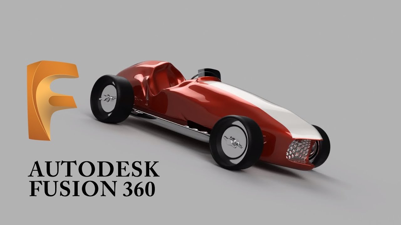 Ferrari 375 F1 Gp Rendering in Fusion 360 - YouTube