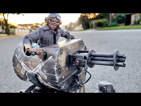 Eddie's Iron Maiden Walking Tank! RC Animatronics by Danny Huynh ...