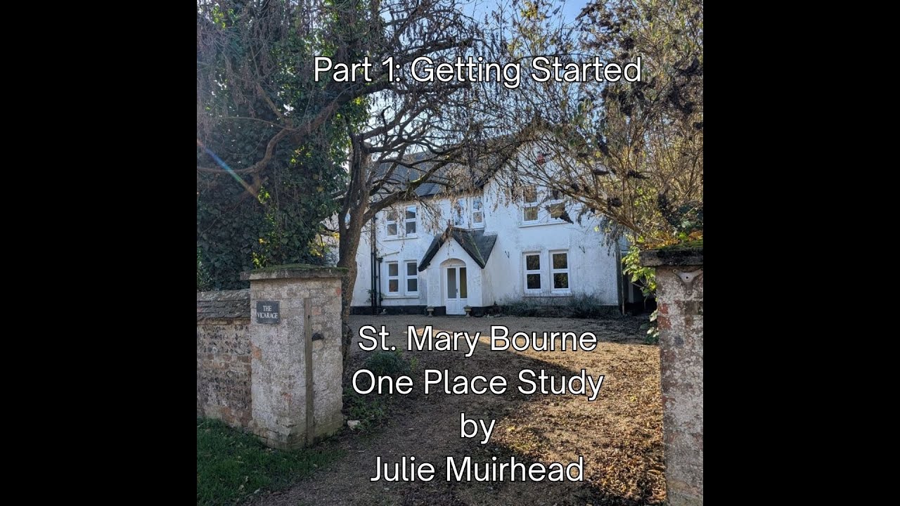 One Place Study: Julie Muirhead - Part 2 - YouTube