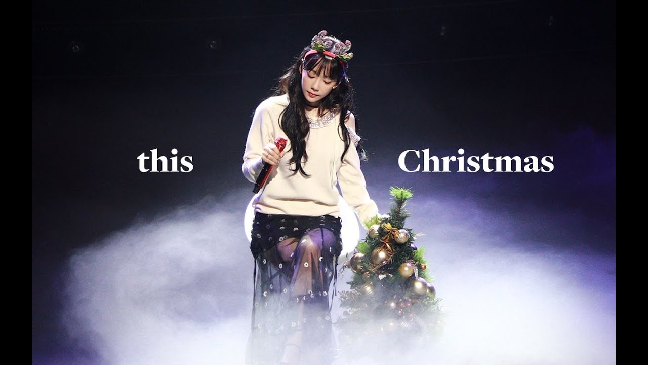 [4K] 171224 TAEYEON 태연 - This Christmas @ THE MAGIC OF CHRISTMAS TIME ...