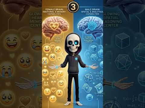 Erkek ve Kadın Beyni Arasında Kaç Fark Var? Hangisi Daha Güçlü? 🧠⚡