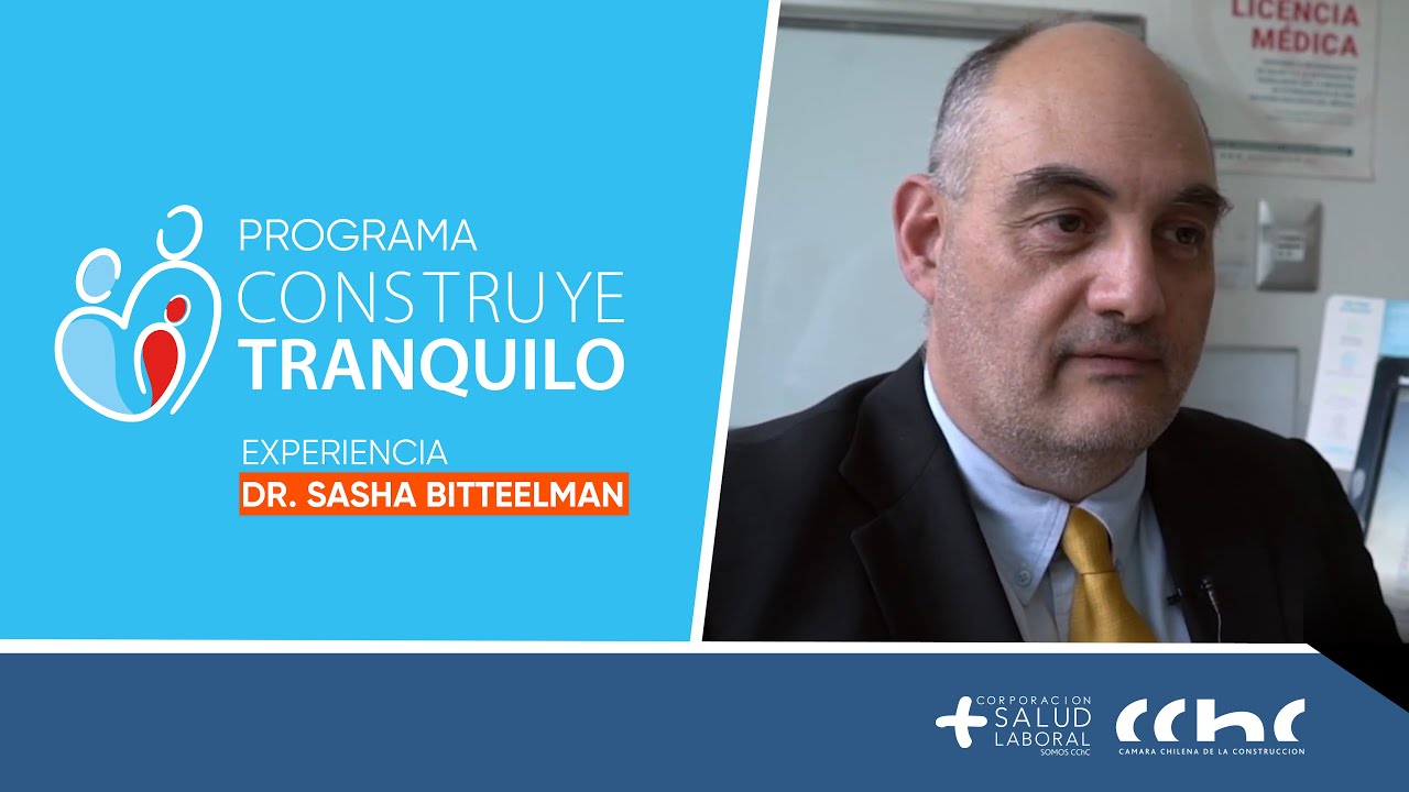 Experiencia del Dr Sasha Bitteelman en el Programa Construye Tranquilo - YouTube