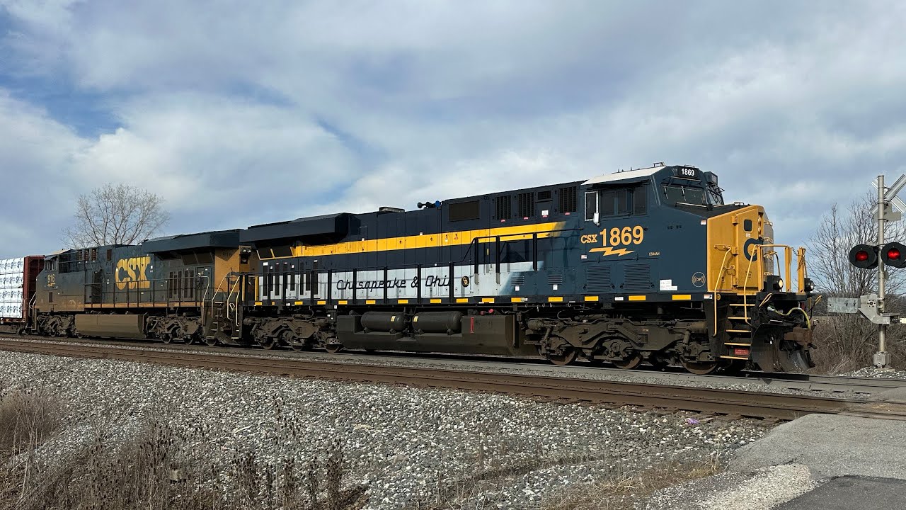 February 2024 Trains w/Fast Freight, Meets, Heritage Units, & Double ...