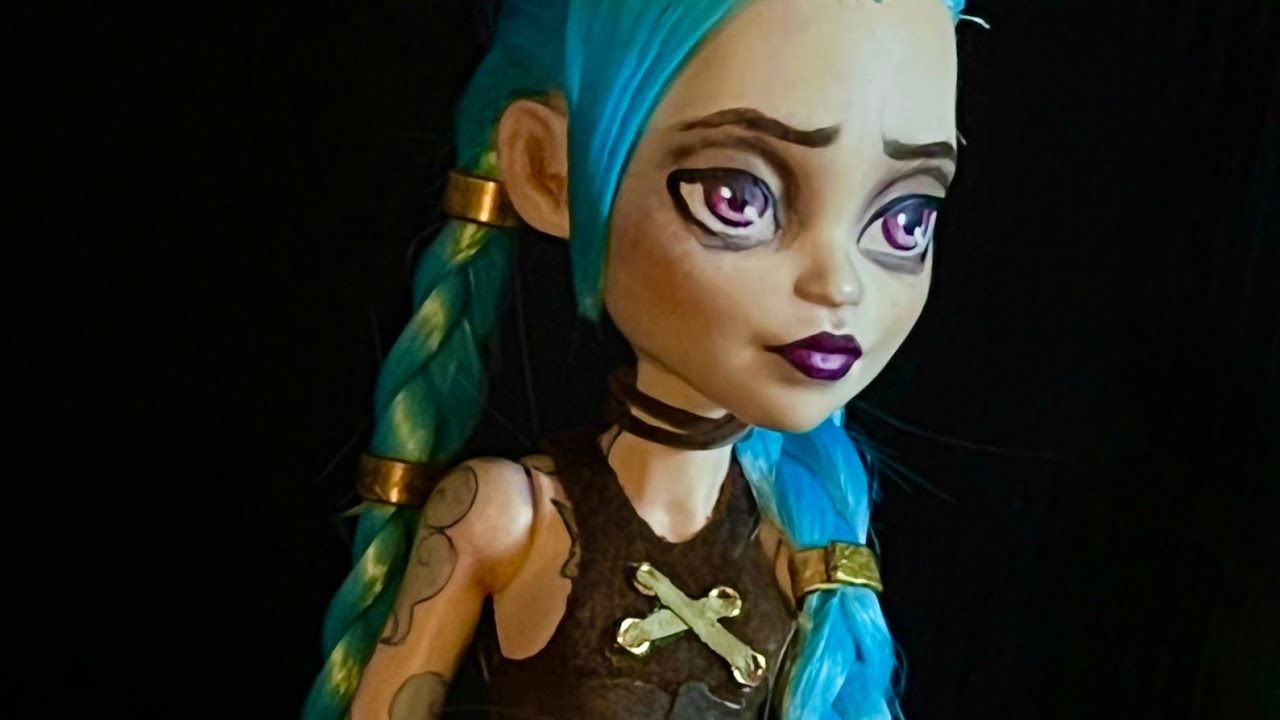 JINX CUSTOM DOLL ON A BUDGET - YouTube
