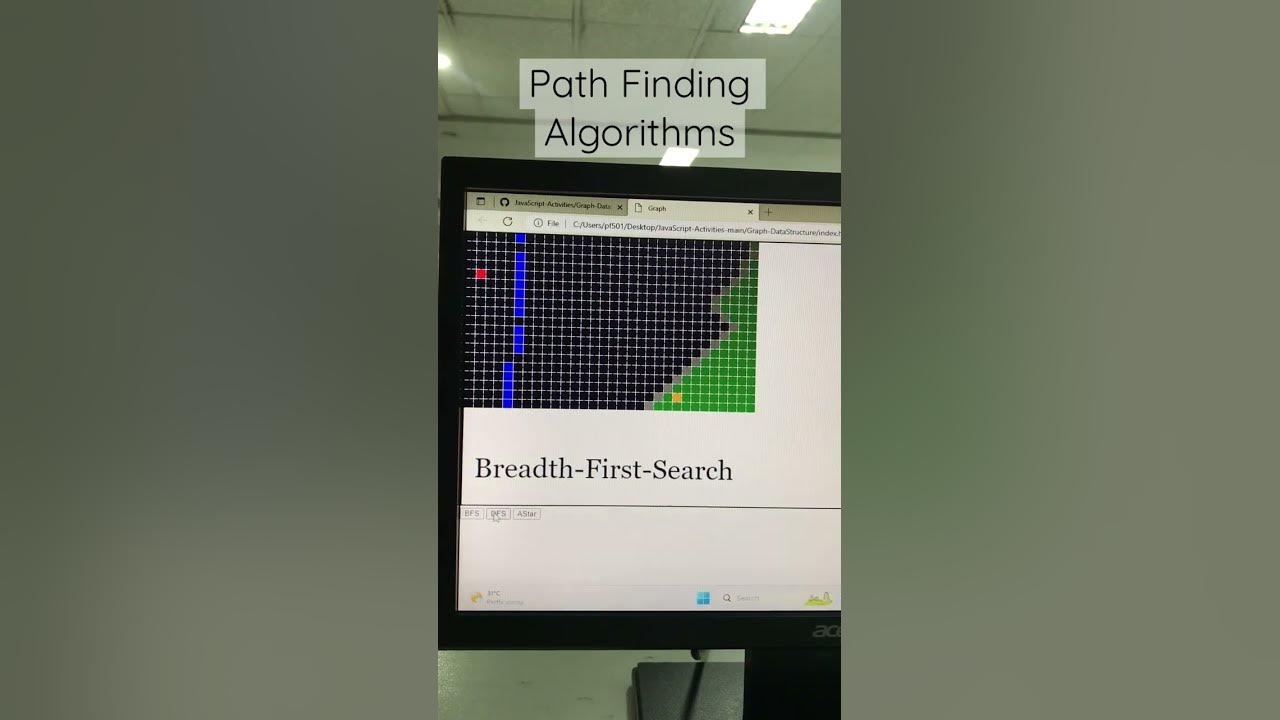 Path Finding Algorithms Programming Pathfinder Algorithm Youtube