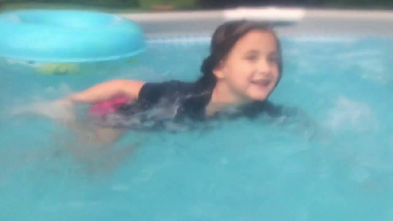 GOING FOR A SWIM IN THE POOL - YouTube