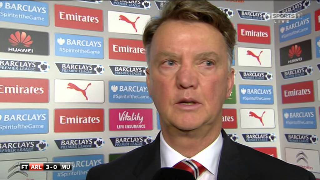 LVG Post-Match Interview vs Arsenal (3-0) - YouTube