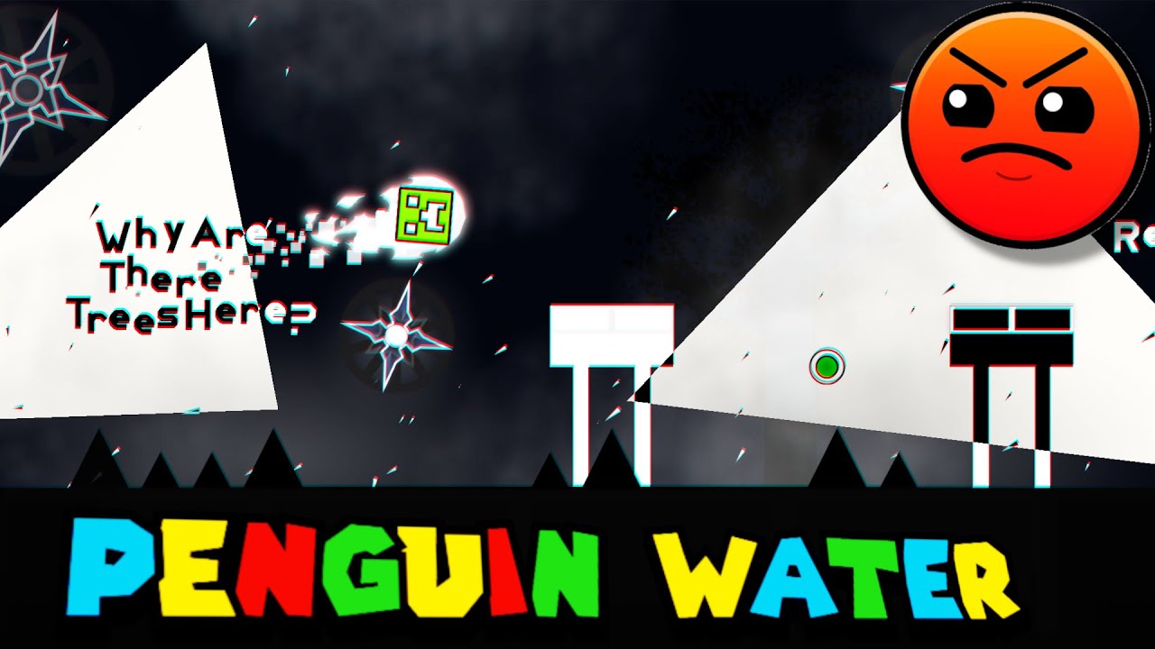 PENGUIN WATER - GEOMETRY DASH (By PGD2) - YouTube