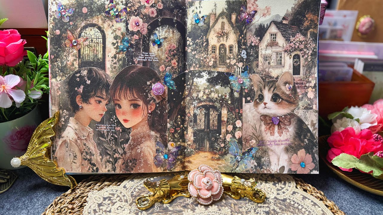 Journal With Me Garden Whispers & A Golden Random Pick 🌷🕰️ - YouTube