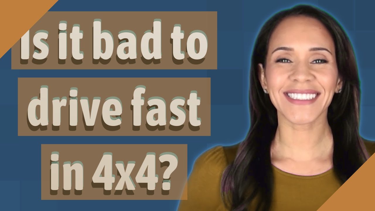 is-it-bad-to-drive-fast-in-4x4-youtube