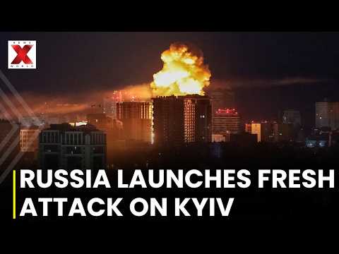 Fresh Russian missile barrage rocks Kyiv amid growing defence concerns | NewsX World