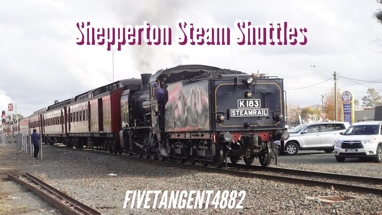 Shepperton Steam Shuttles - YouTube