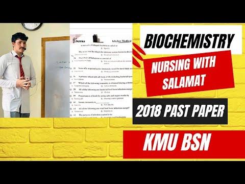 Biochemistry past paper Kmu | 1st semester BSN for all medical students #viral #foryou #dpt # ...