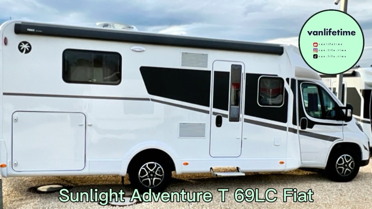 Camper mit tollem Grundriss und Hubbett | Sunlight Adventure T 69 LC ...