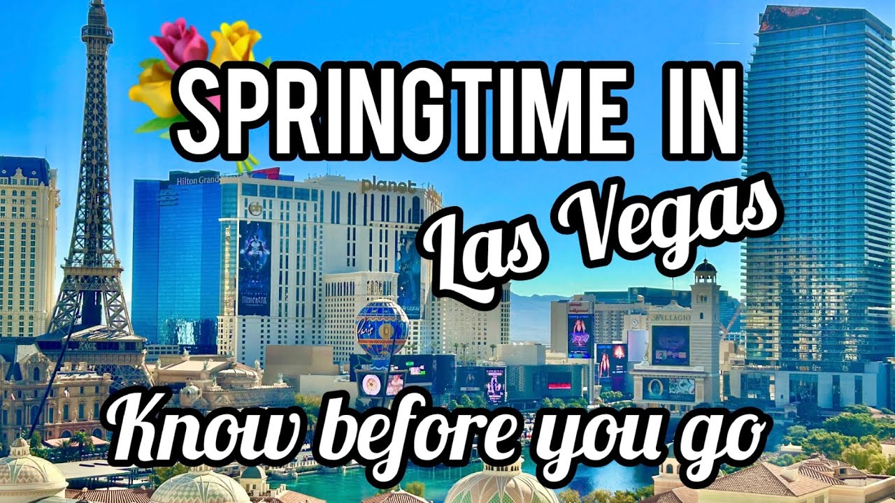 Springtime in VEGAS Know before YOU go - Pools are open! - YouTube