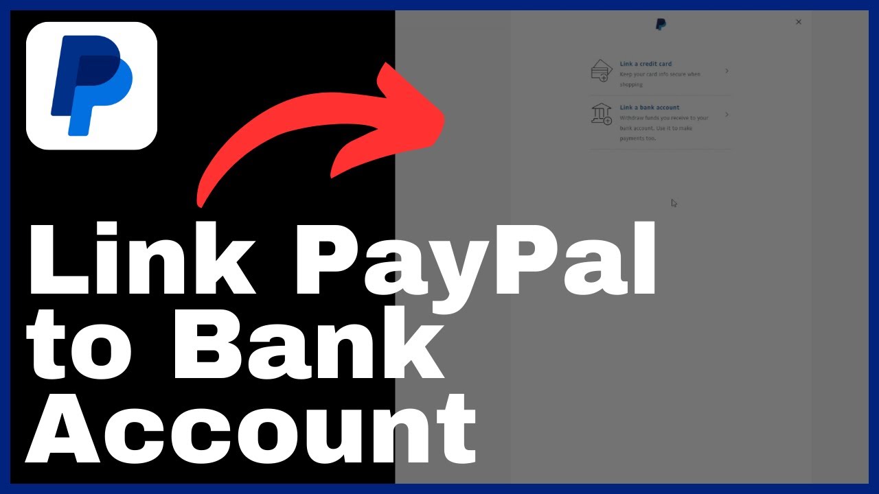 How to Link PayPal to Bank Account - YouTube