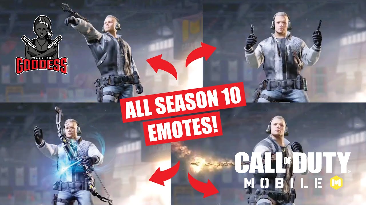 **Sneak Peek** | Brand New **Emotes** | Coming in Season 10: Shadows ...
