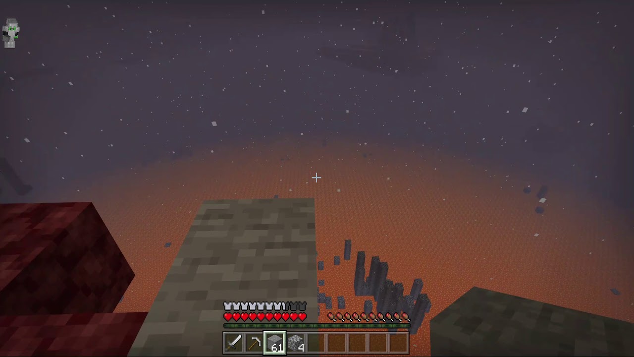 Minecraft worlds worst nether spawn - YouTube