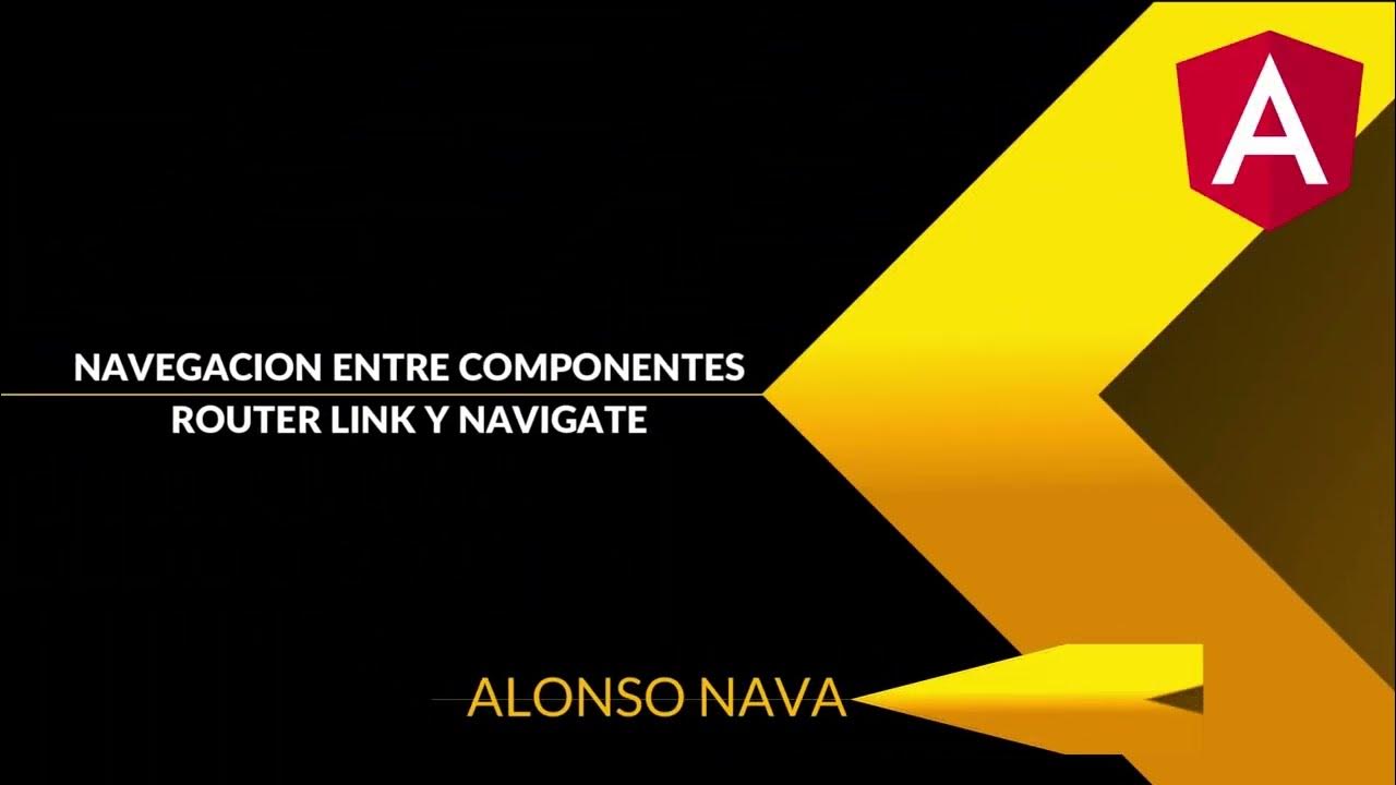 Angular: Navegación entre componentes routerLink y navigate con angular ...