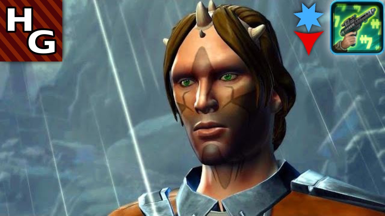 SWTOR KotET Ch.2: Run for the Shadows Smuggler [Male] - YouTube