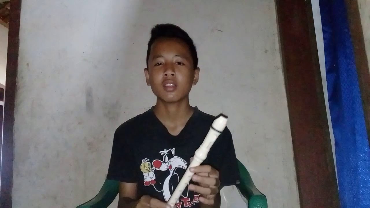 Tutorial recorder untuk pemula nada 1 oktaf - YouTube
